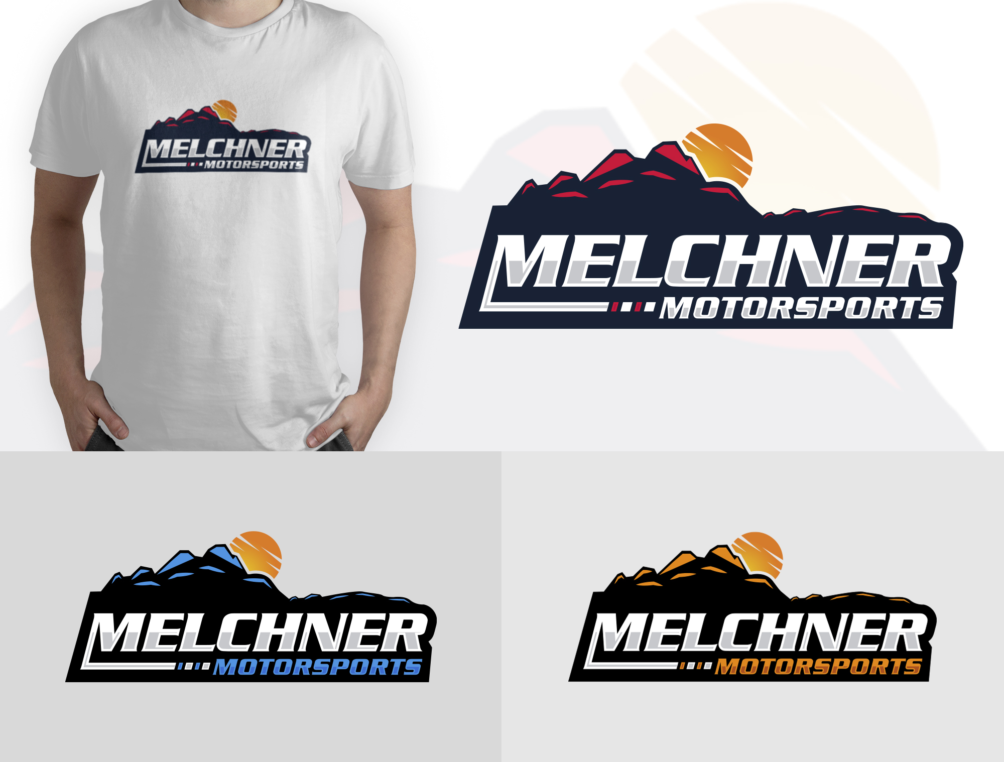 Masculine, Bold, Truck Racing Logo Design for Melchner Motorsprorts by ...