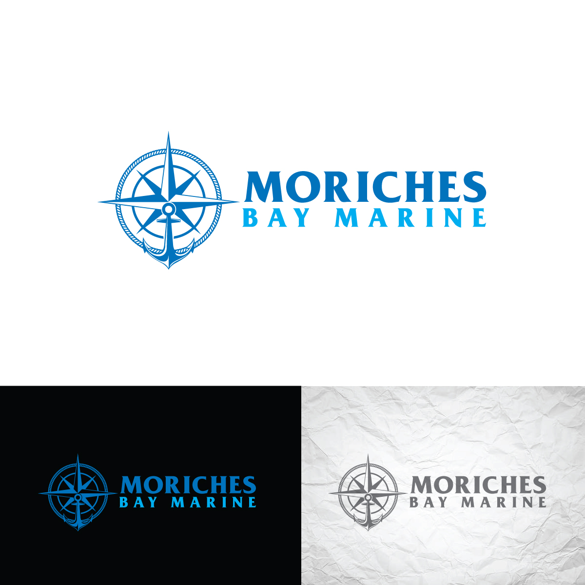 Traditional, Upmarket, Marina Logo Design for Moriches Bay Marine by ...