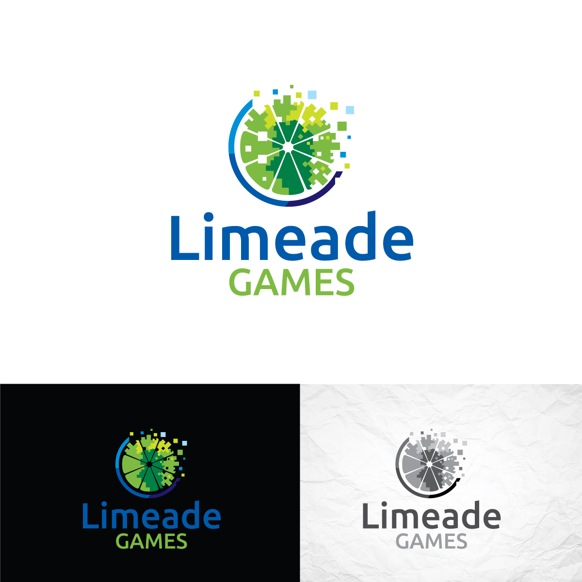 Logo Design for Limeade Games by DesignFriday | Design #32490368