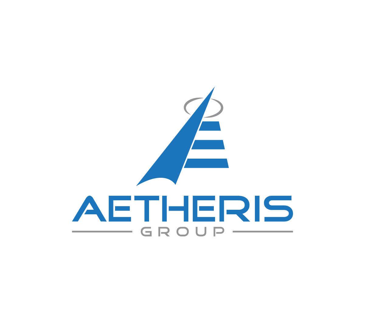 Professional, Masculine, Railroad Logo Design for Logos with text "Aetheris Group" (for business ...