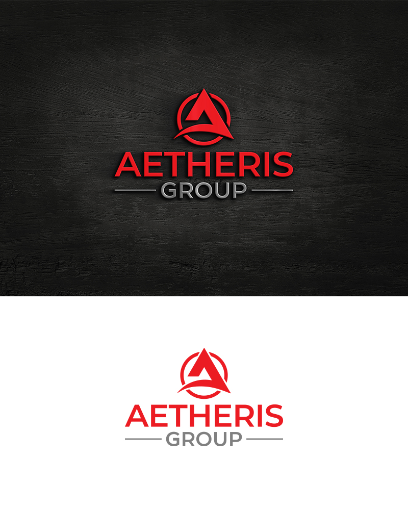 Professional, Masculine, Railroad Logo Design for Logos with text "Aetheris Group" (for business ...
