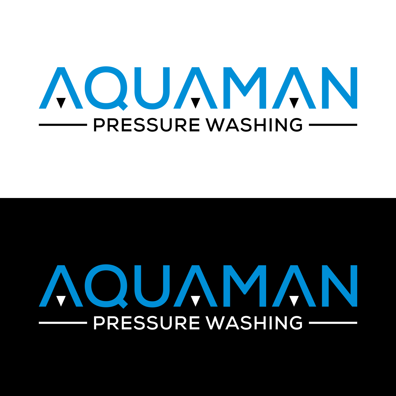 Bold, Modern, Pressure Cleaning Logo Design for Aquaman Pressure ...