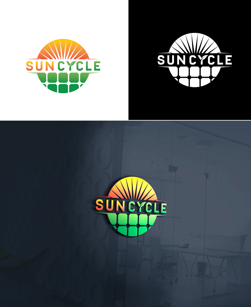 Logo Design for Leaning towards just "SunCycle" or "SunCycle Farms" by RA-bica | Design #32515177