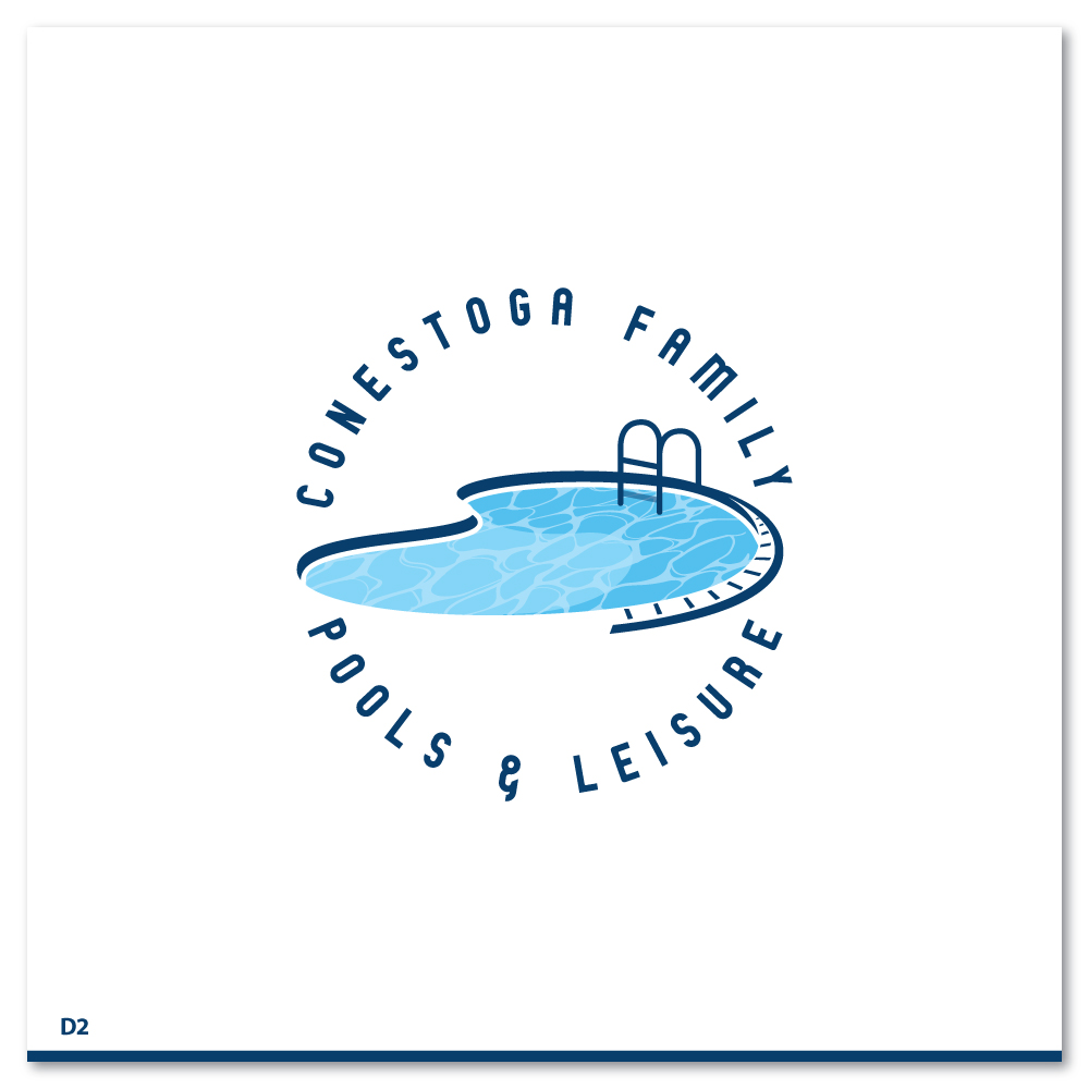 Modern, Professional, Pool Industry Logo Design for Conestoga Family ...