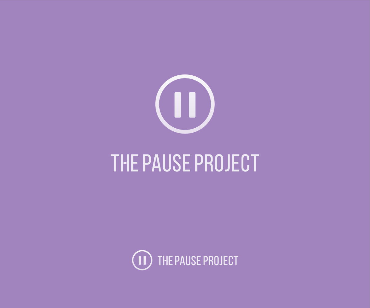 Logo Design for The Pause Project by bluejet | Design #32527735