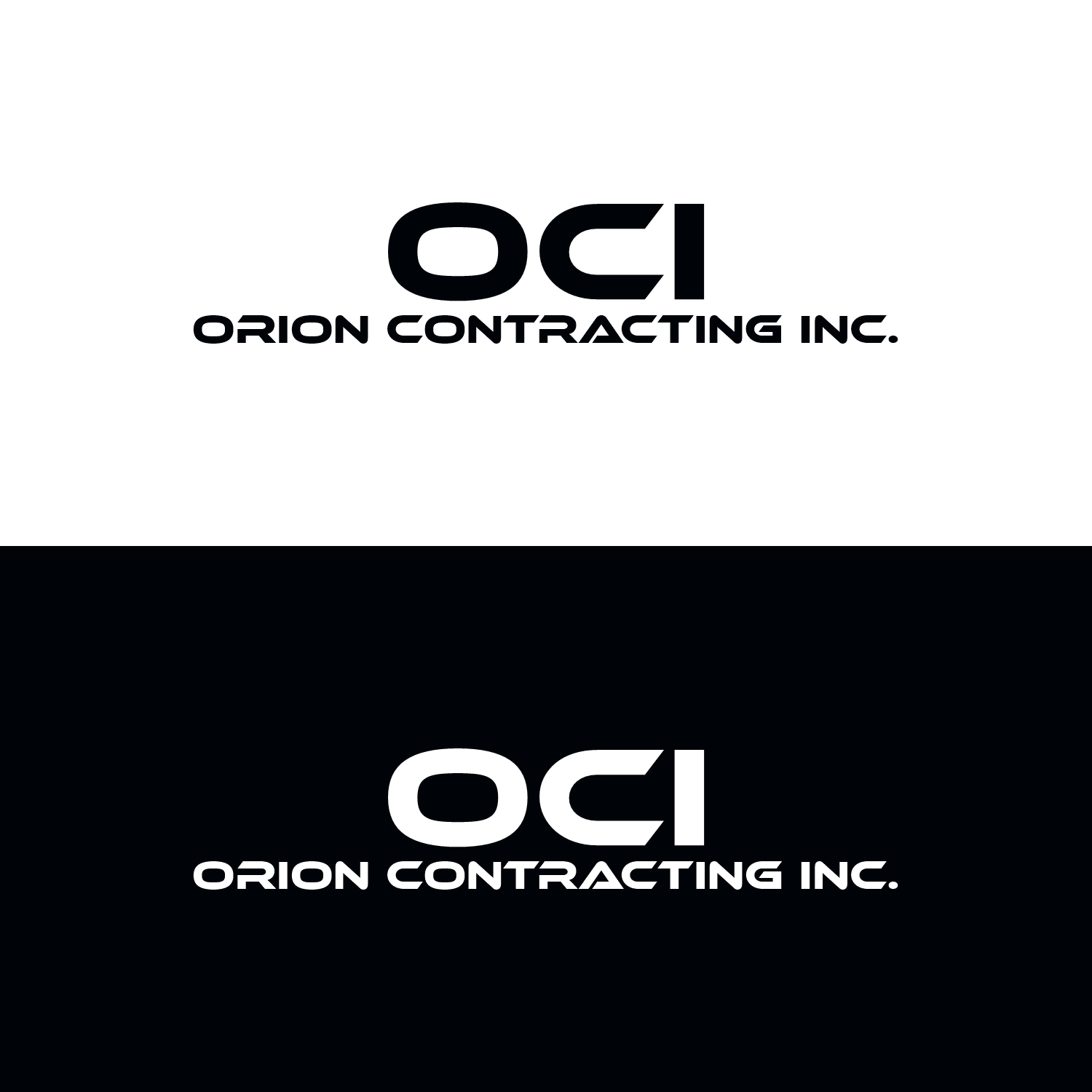 Logo Design for OCI Orion Contracting Inc. by cah awu | Design #32498394