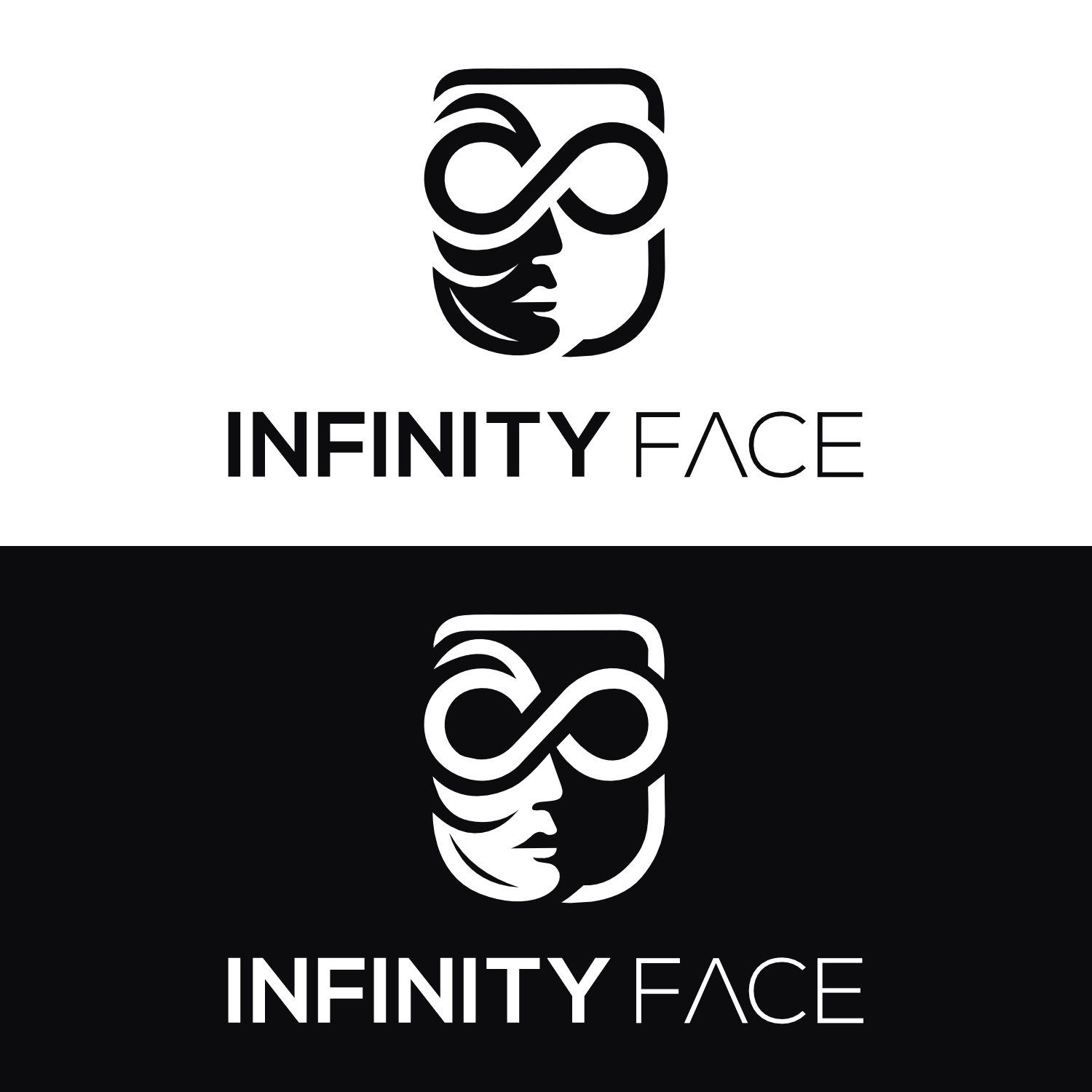 Logo Design for Infinity Face by Dalang Design | Design #32499177