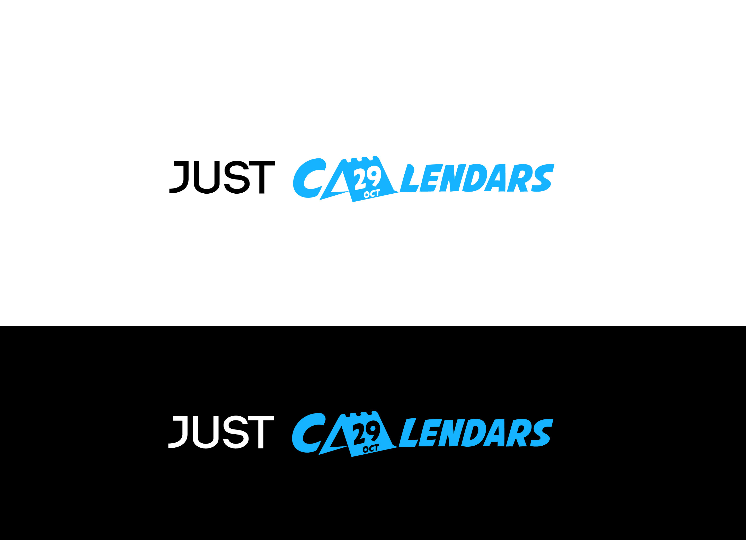 Professional, Bold Logo Design for Just Calendars by Art_lv | Design ...