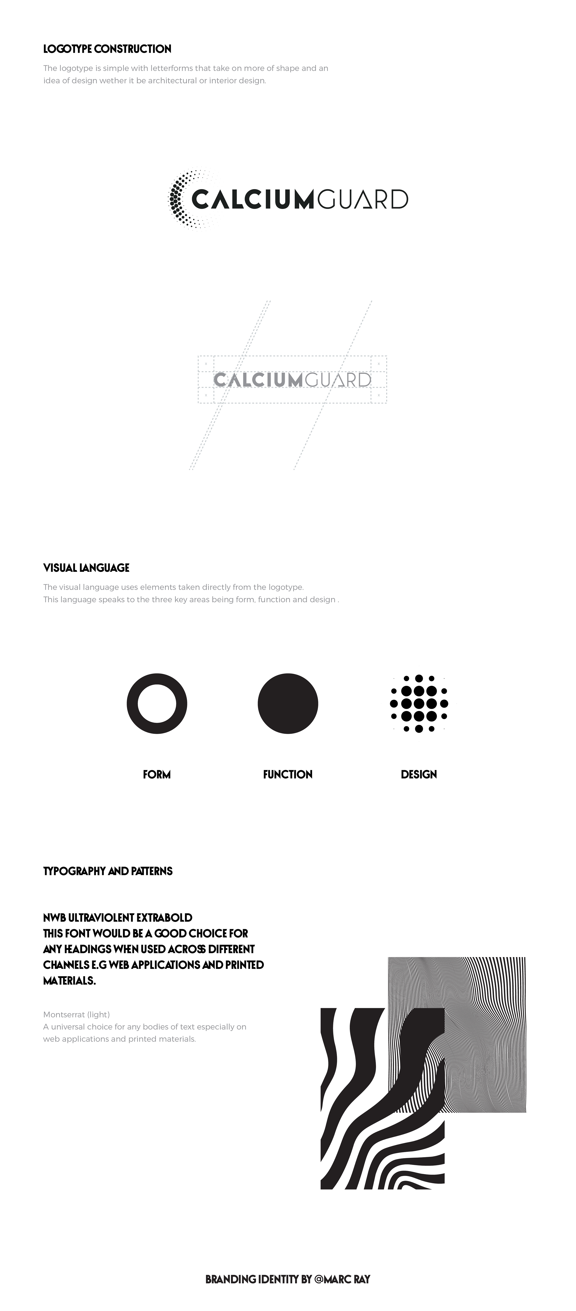 Logo Design for just the logo name Calcium Guard by Marc Ray | Design ...