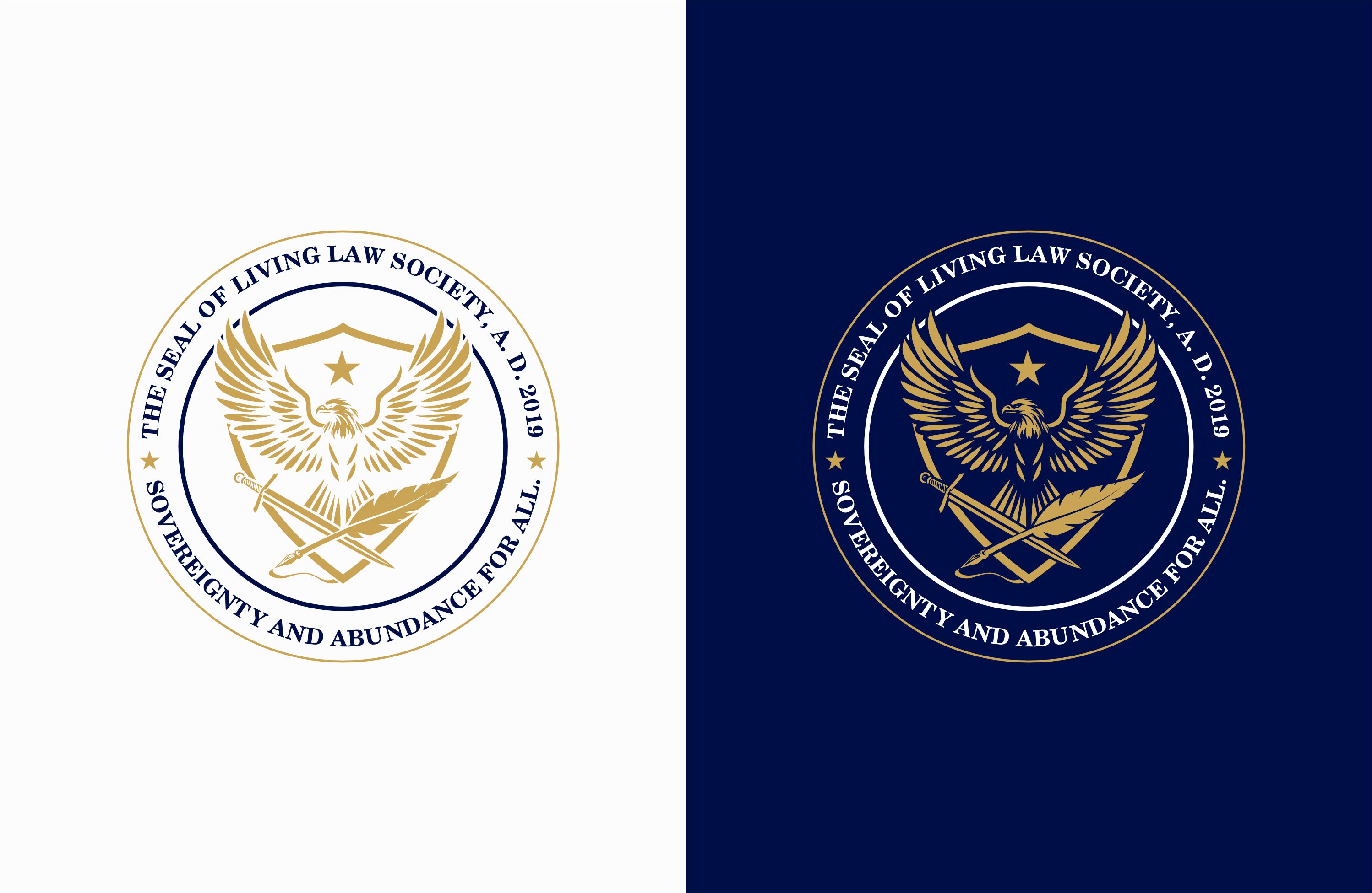 Serious, Professional, Sovereignty and Law Logo Design for "Living Law ...