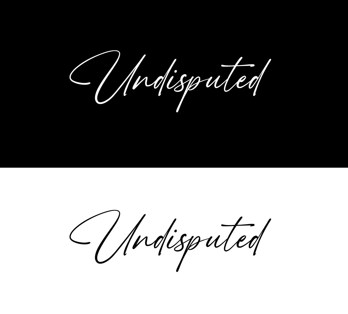 Elegant, Playful, Fashion Logo Design for "Undisputed" by AH-Design ...