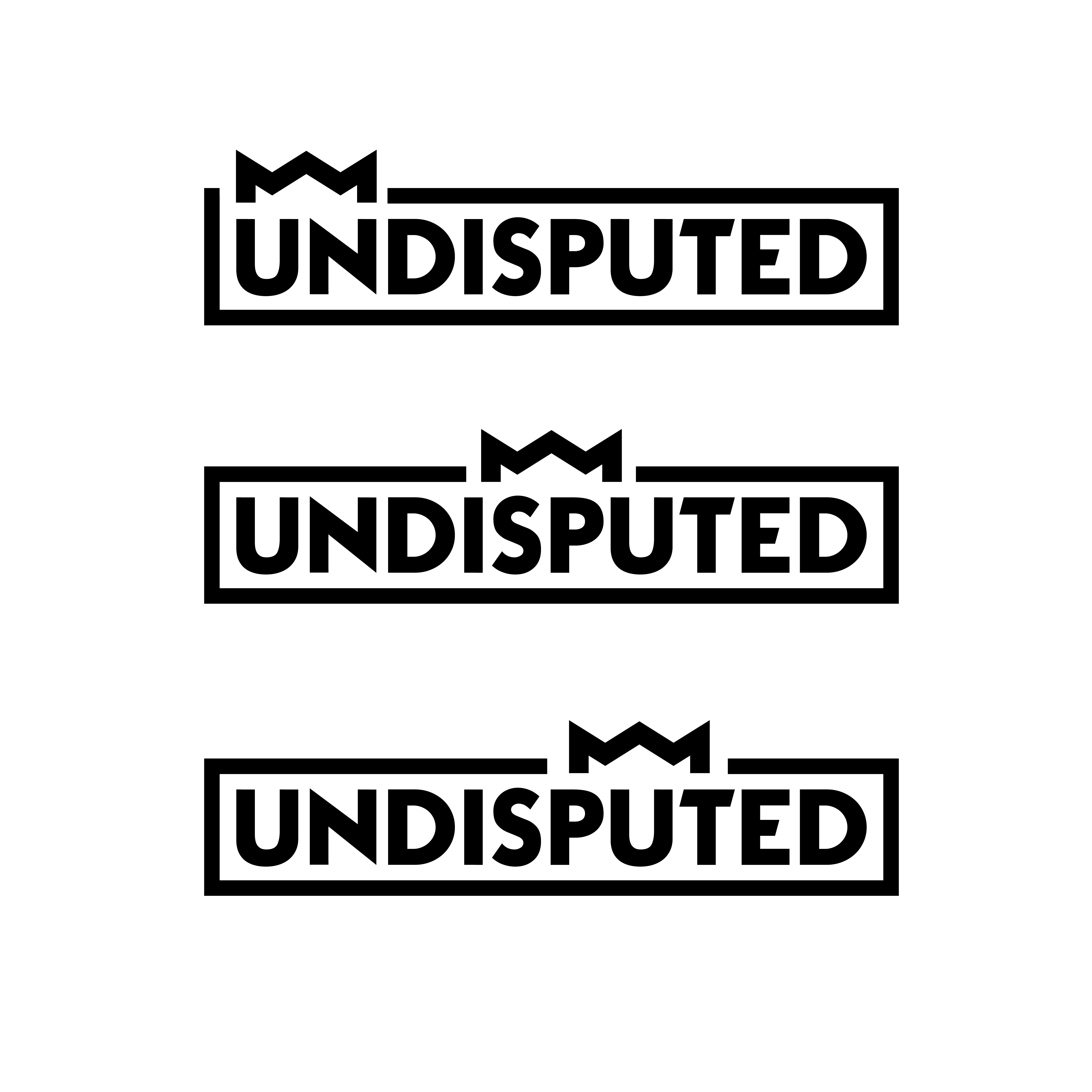 Elegant, Playful, Fashion Logo Design for "Undisputed" by Park ...