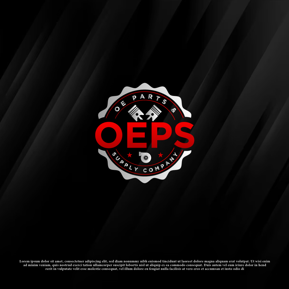 Logo Design for OEPS or OE Parts & Supply Company / Possible Tagline Using Original by Tan-D ...