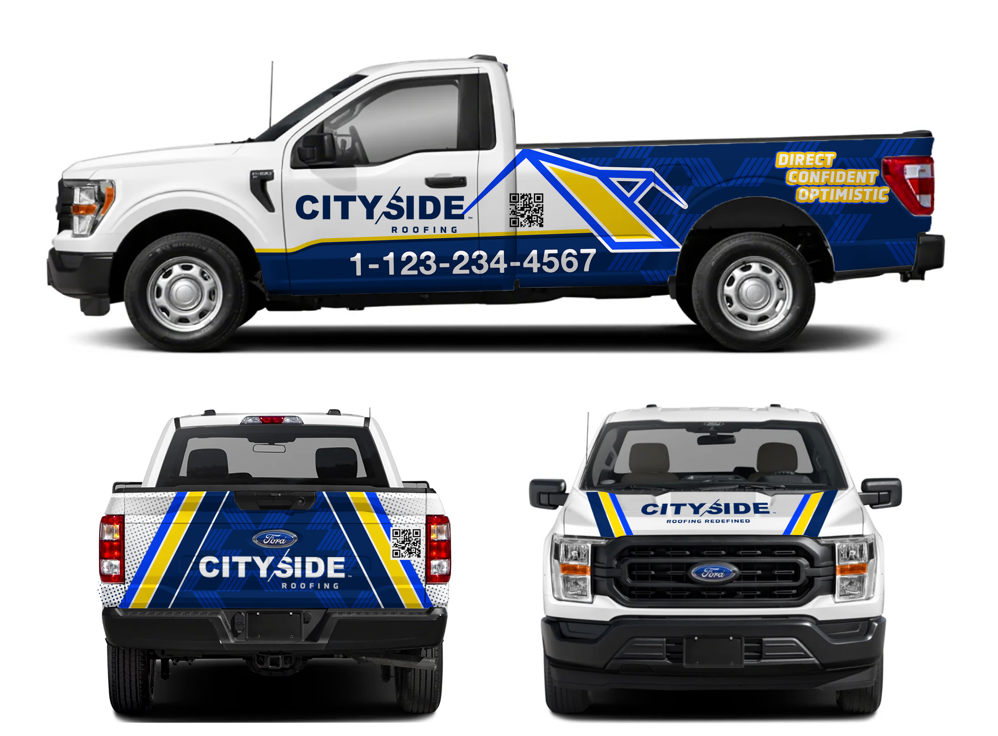 Professional, Masculine, Roofing Graphic Design for a Company by ...