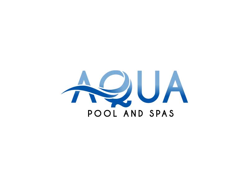 Professional, Elegant, Pool and Spa Industry Logo Design for Aqua Pool ...