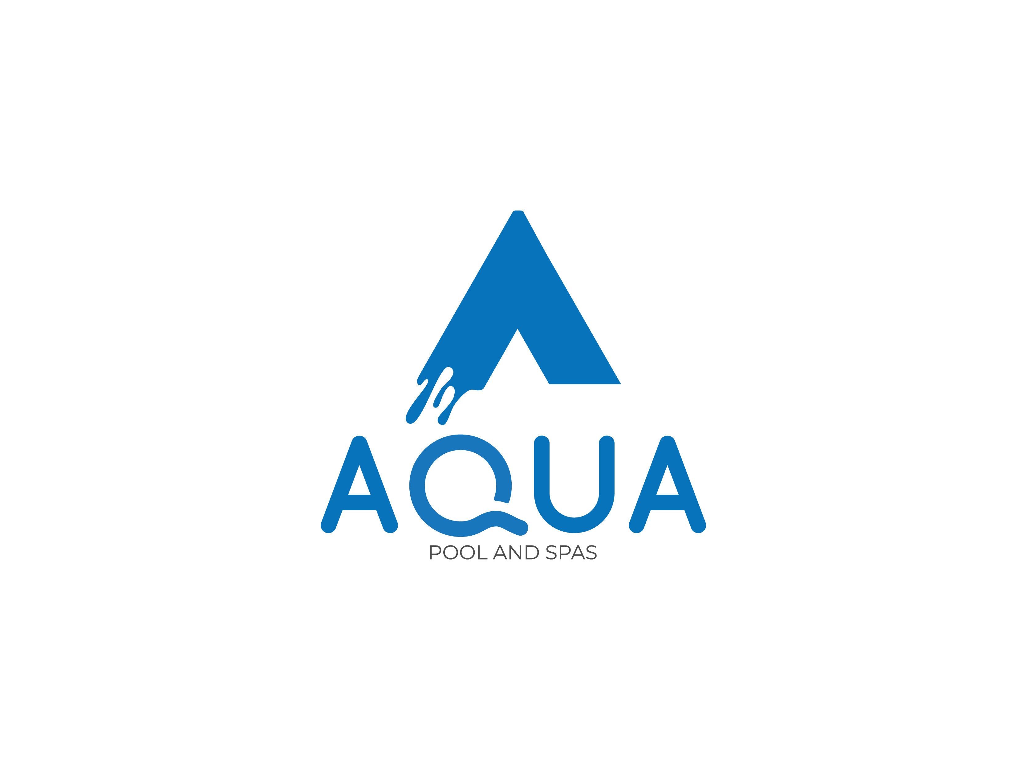 Professional, Elegant, Pool and Spa Industry Logo Design for Aqua Pool ...