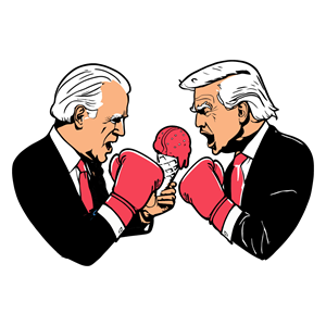 Biden vs Trump boxing promotion | 15 T-shirt Designs for a business in ...