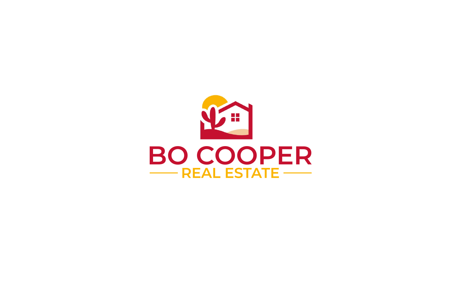 Serious, Masculine, Real Estate Logo Design for Bo Cooper Real Estate by Mira Creative | Design ...
