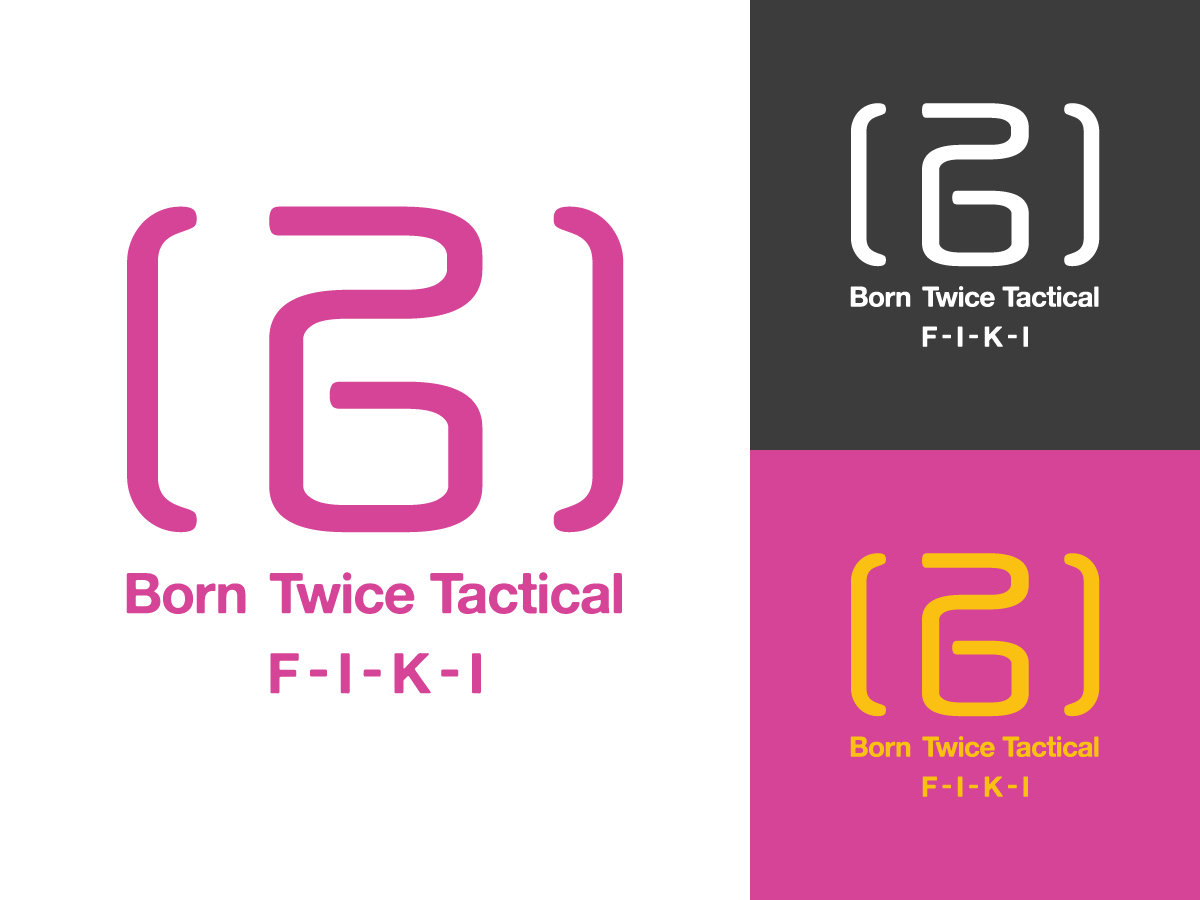 Logo Design for Born Twice Tactical (company Name). “F-I-K-I” (company ...