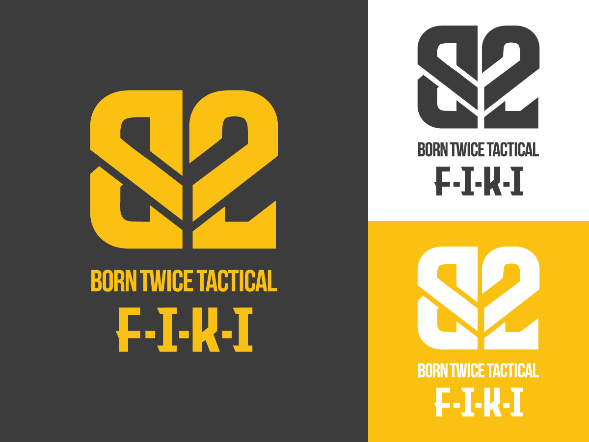 Logo Design for Born Twice Tactical (company Name). “F-I-K-I” (company ...