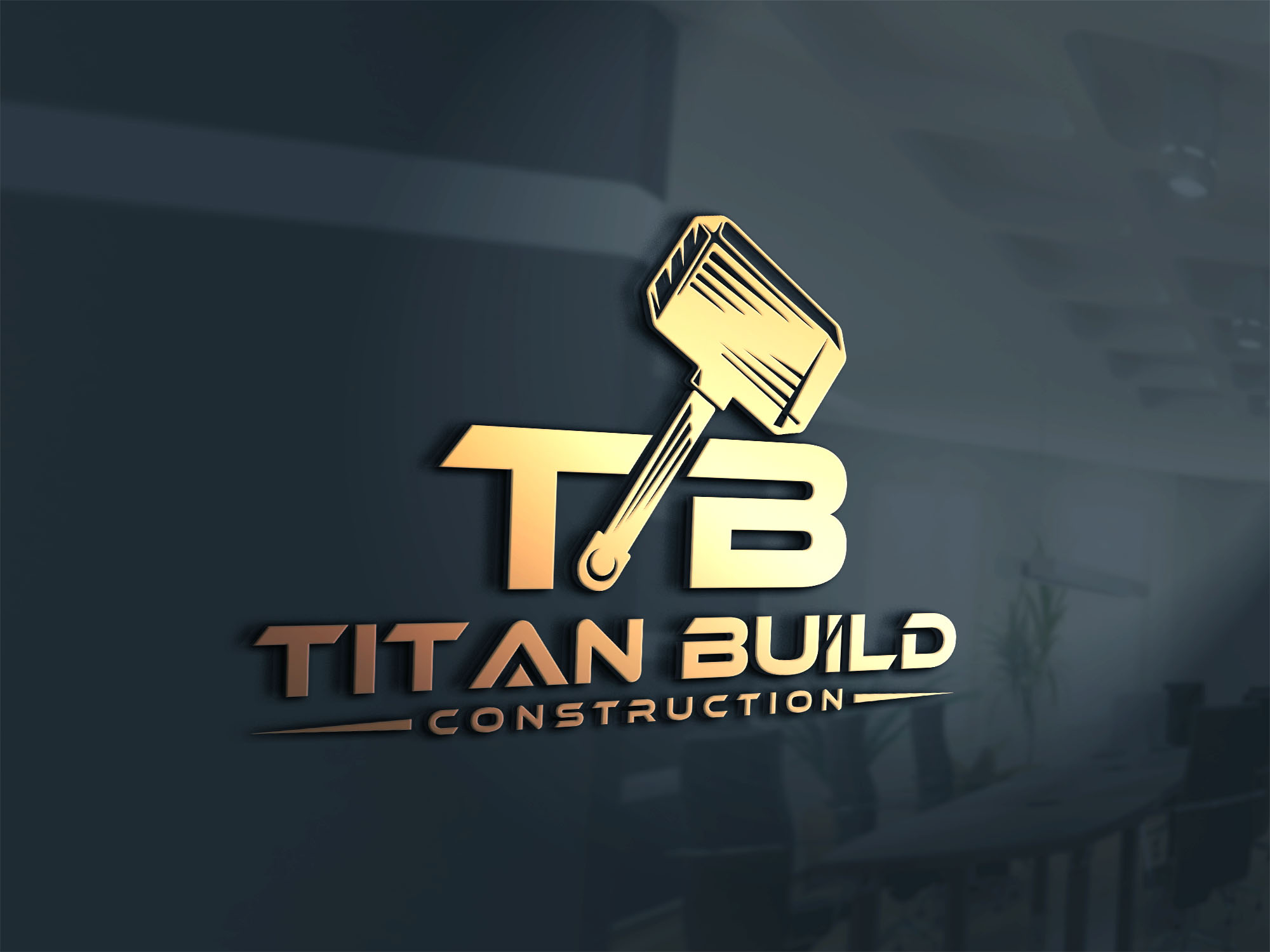 Logo Design for Titan Build Construction by AFSAN | Design #32546222