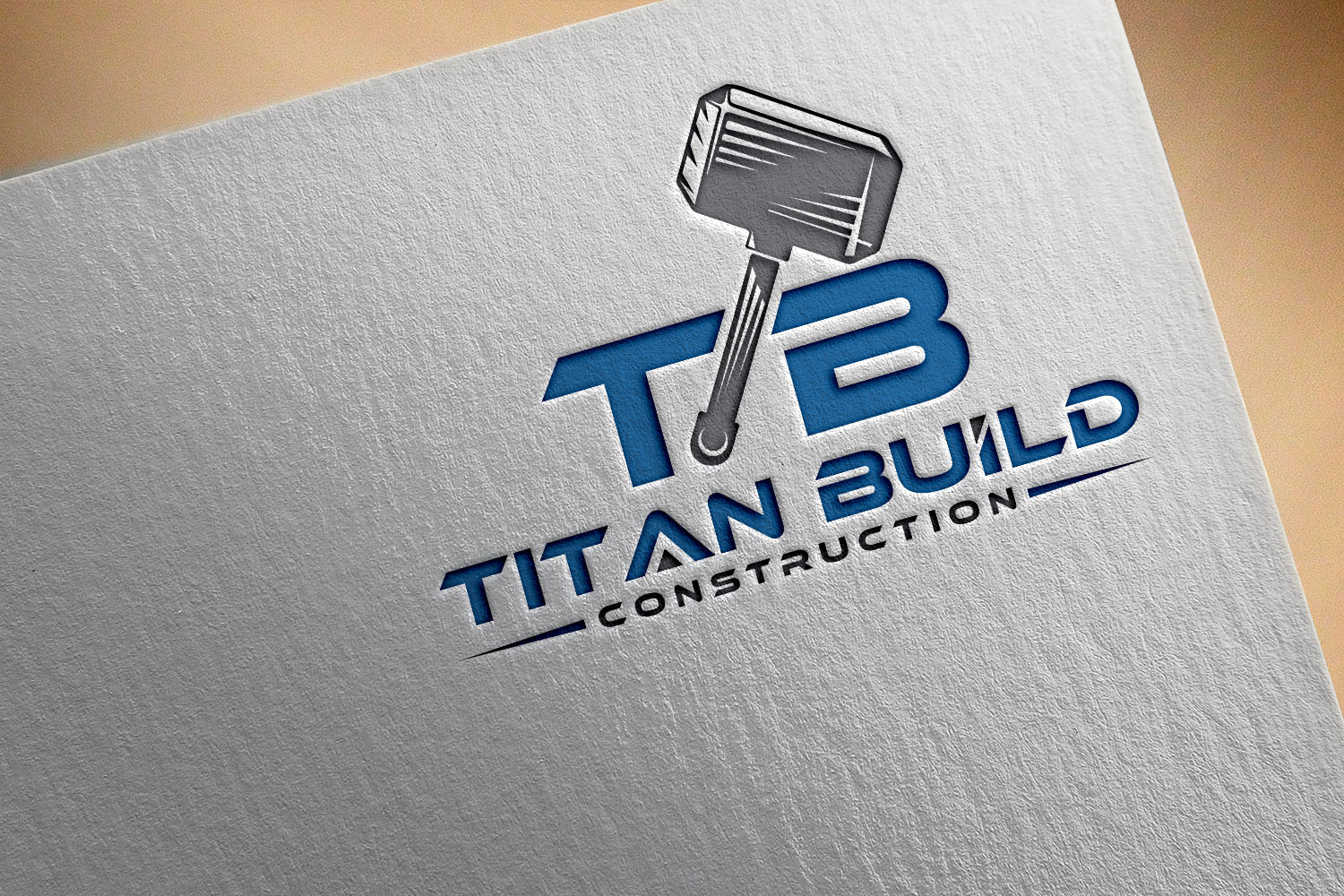 Logo Design for Titan Build Construction by AFSAN | Design #32546223