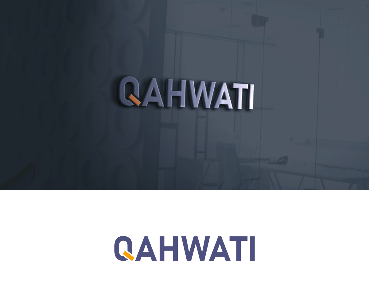 Logo Design for QAHWATI by Winner Studio | Design #32548606