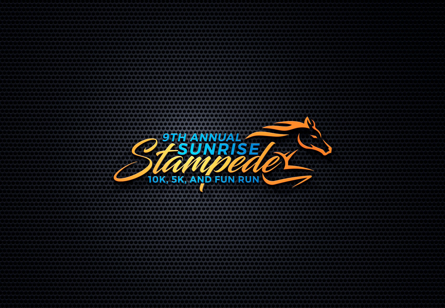 Logo Design for 9th Annual Sunrise Stampede 10k, 5k, and Fun Run by Mk_Graphix | Design #32545252