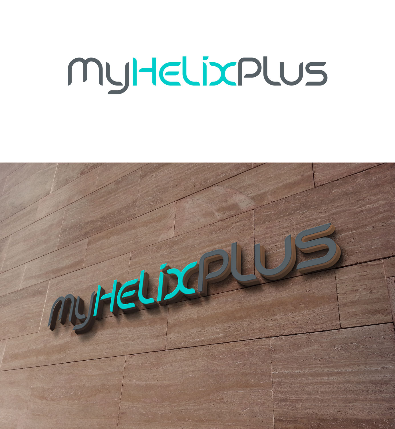 Bold, Modern, Science Logo Design for MyHelixPlus by wdesigner2 ...