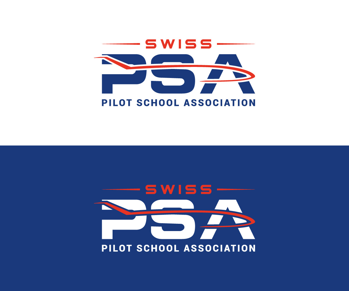 Bold, Professional, Private flight school Logo Design for SwissPSA and ...