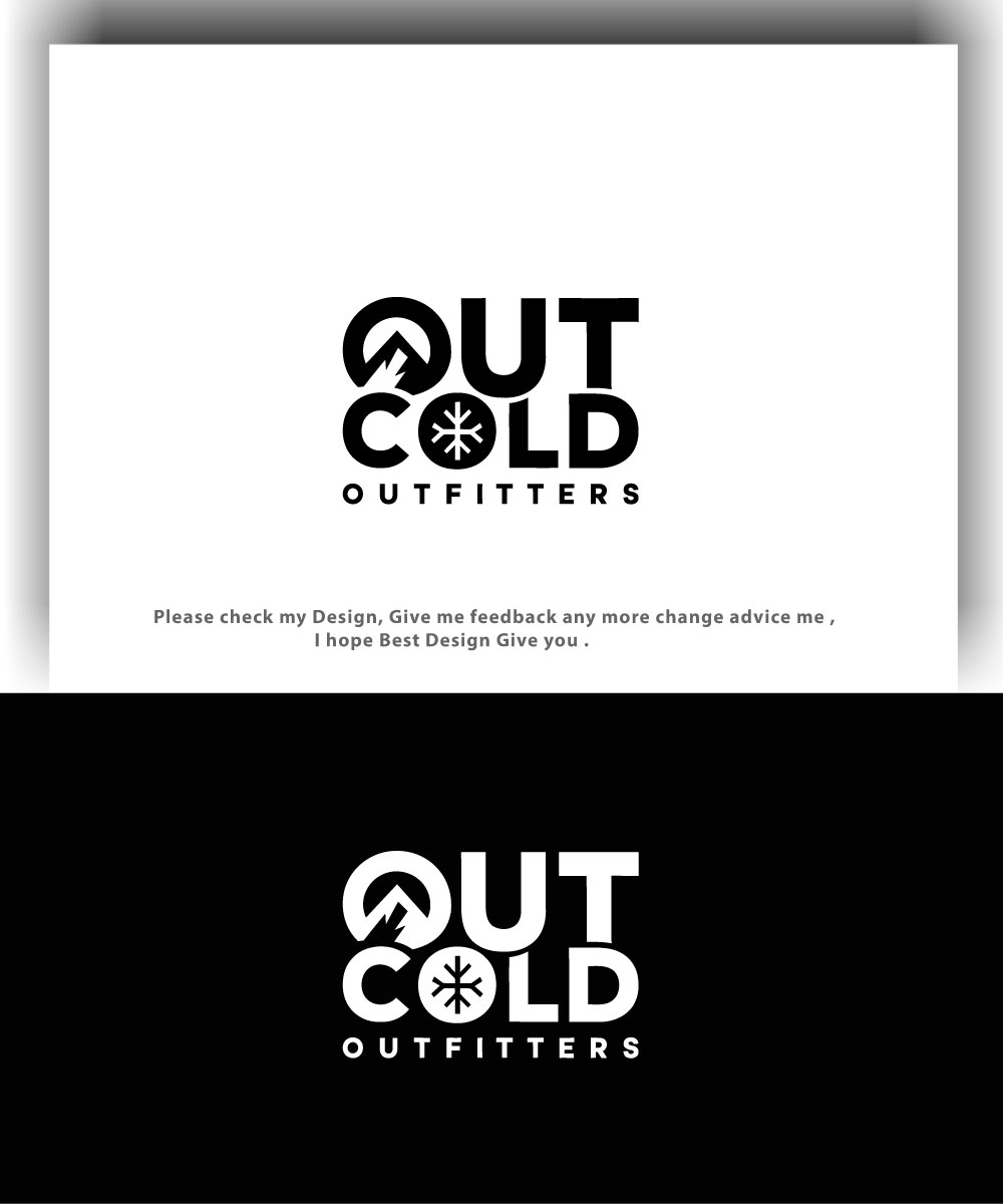 Bold, Playful, Outdoor Clothing Logo Design for Out Cold Outfitters by ...