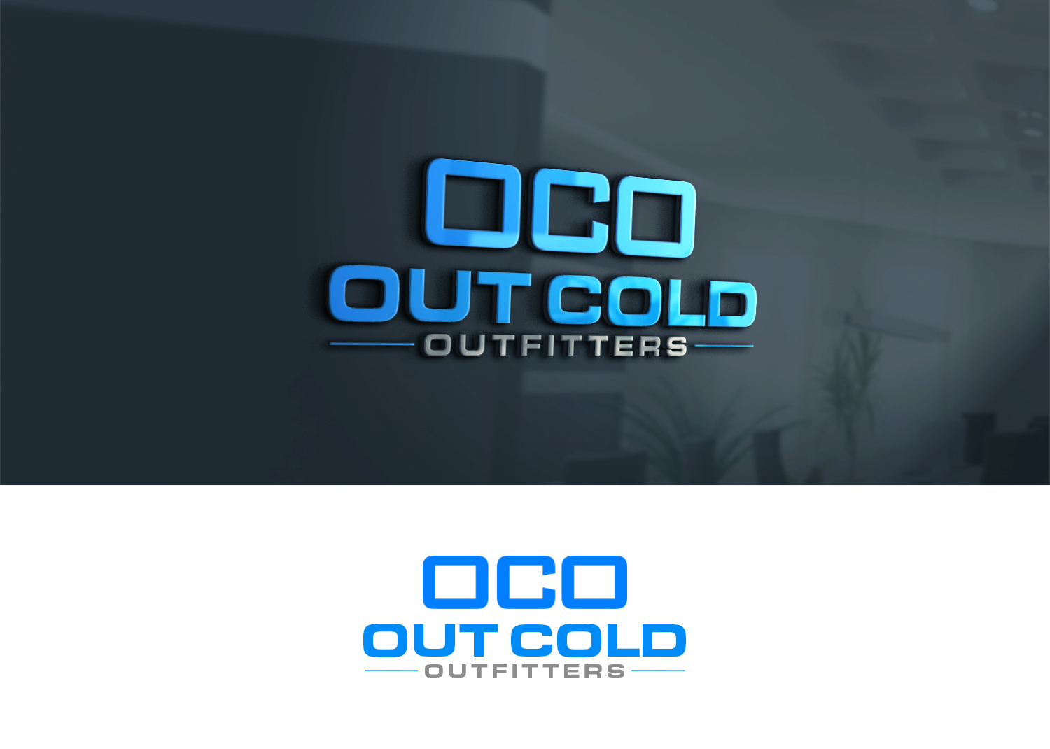 Bold, Playful, Outdoor Clothing Logo Design for Out Cold Outfitters by ...