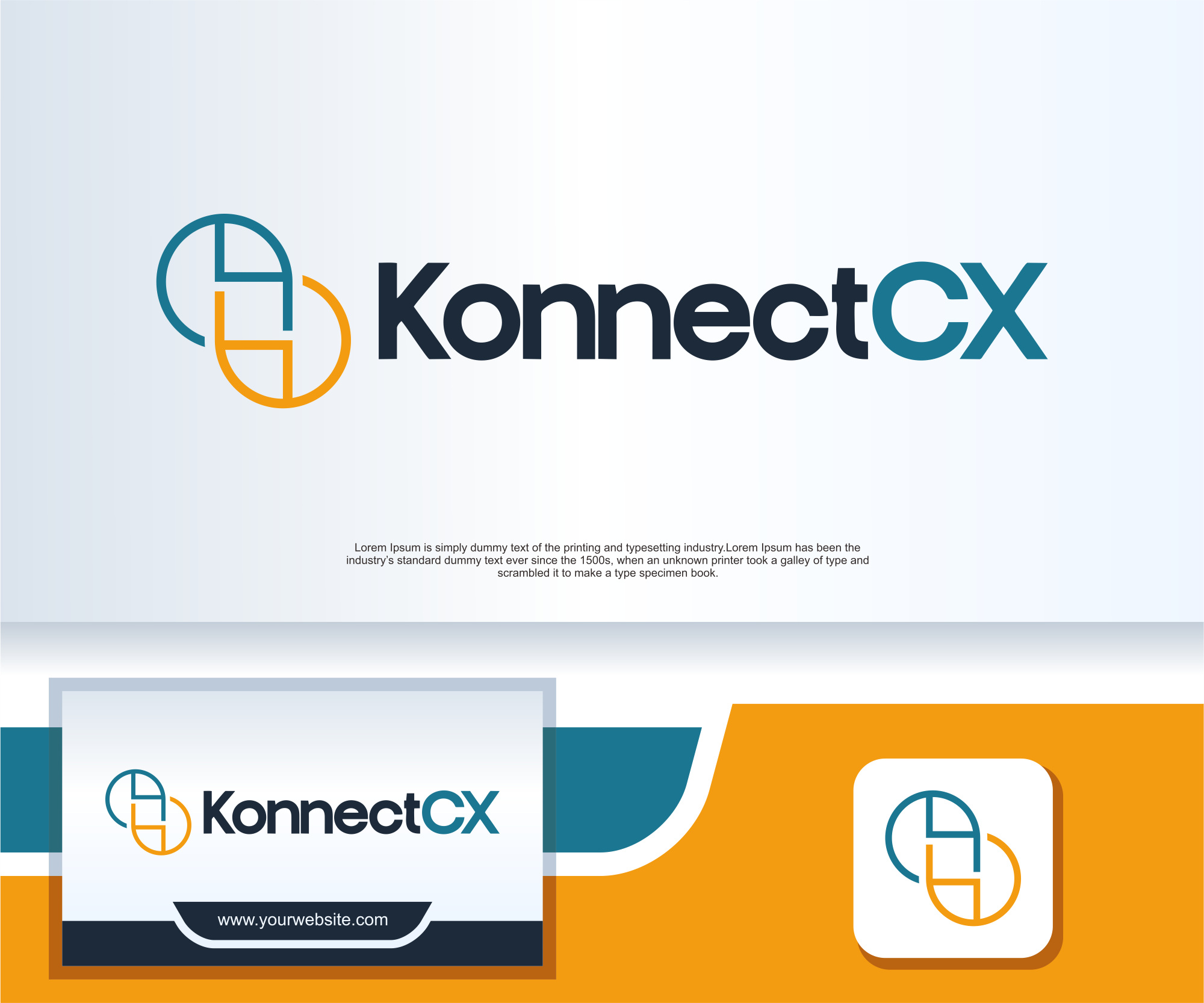 Logo Design for KonnectCX by Apache Kretek | Design #32562047