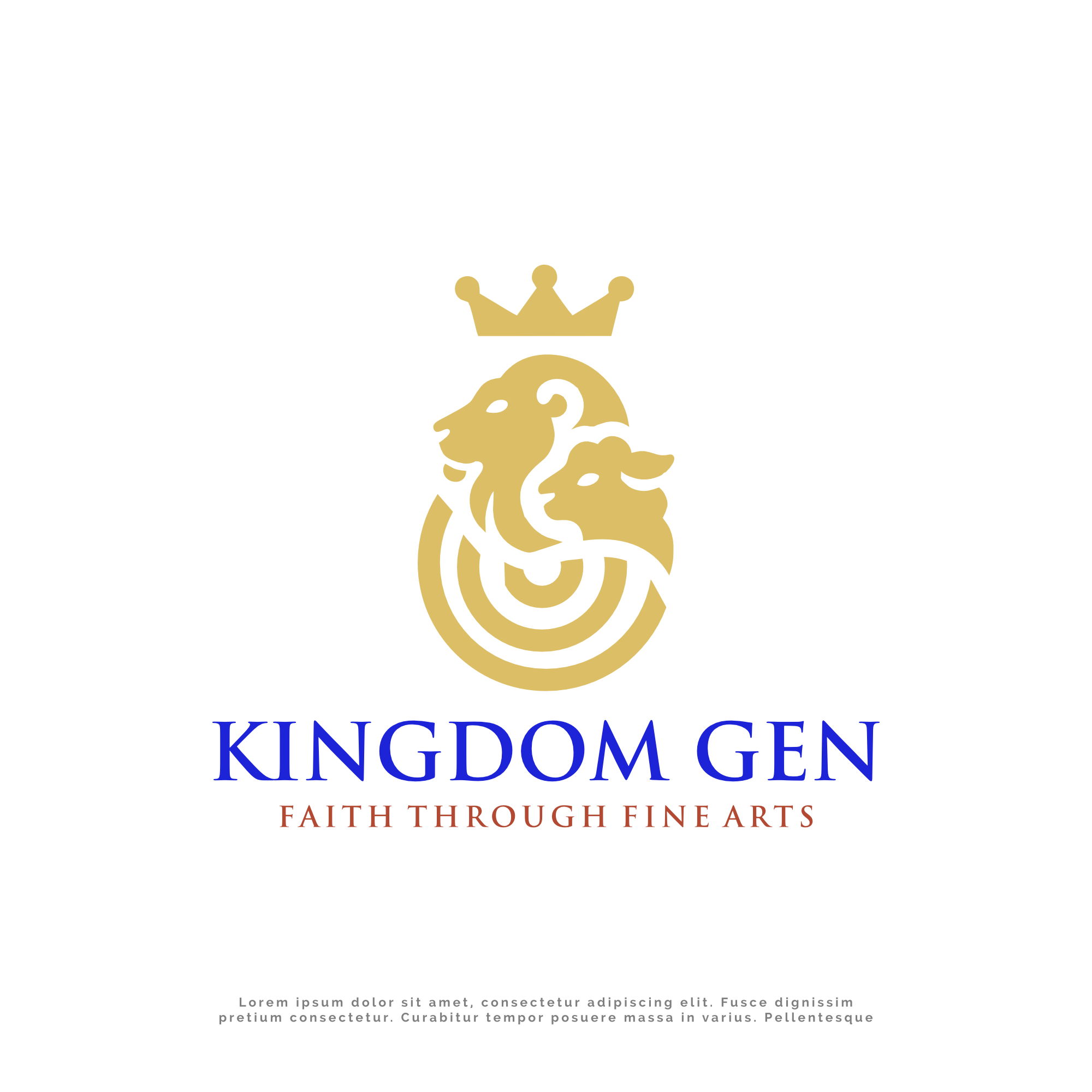 Modern, Professional, Fine Arts program Logo Design for Kingdom Gen by ...