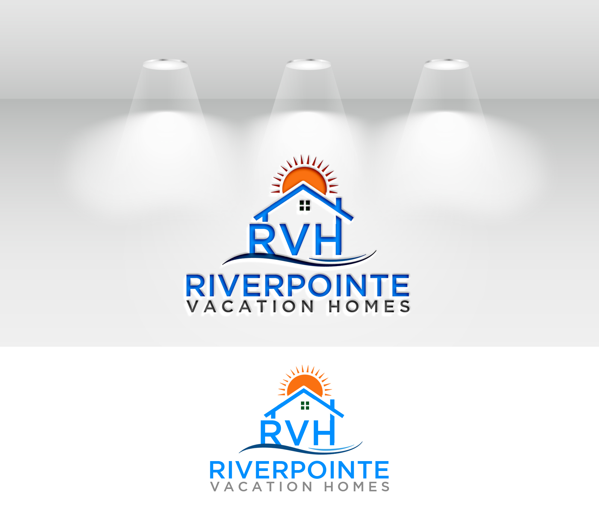 Logo Design for Riverpointe Vacation Homes by AliArts | Design #32605908