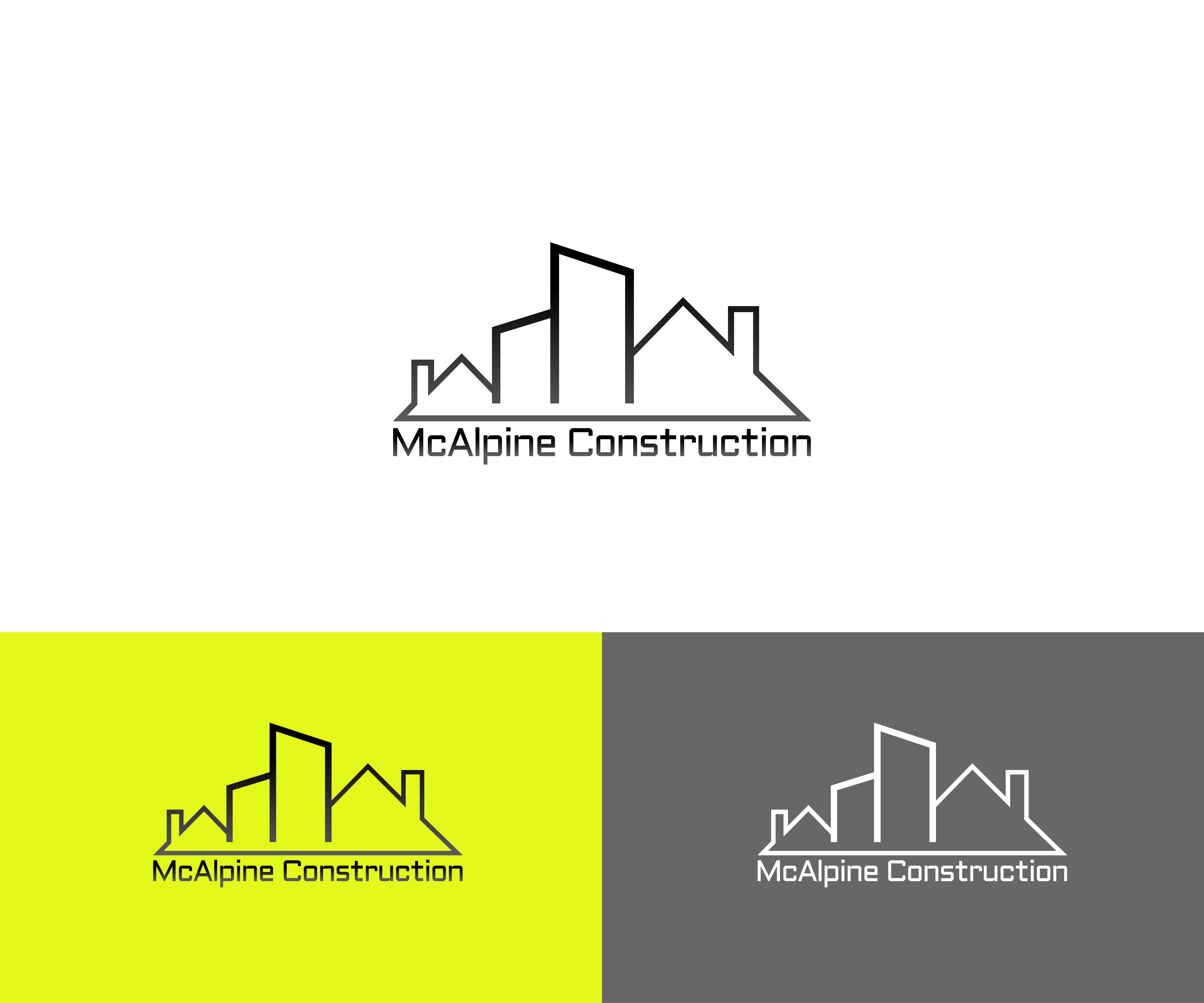 Upmarket, Serious, Residential and commercial building and construction Logo Design for McAlpine ...