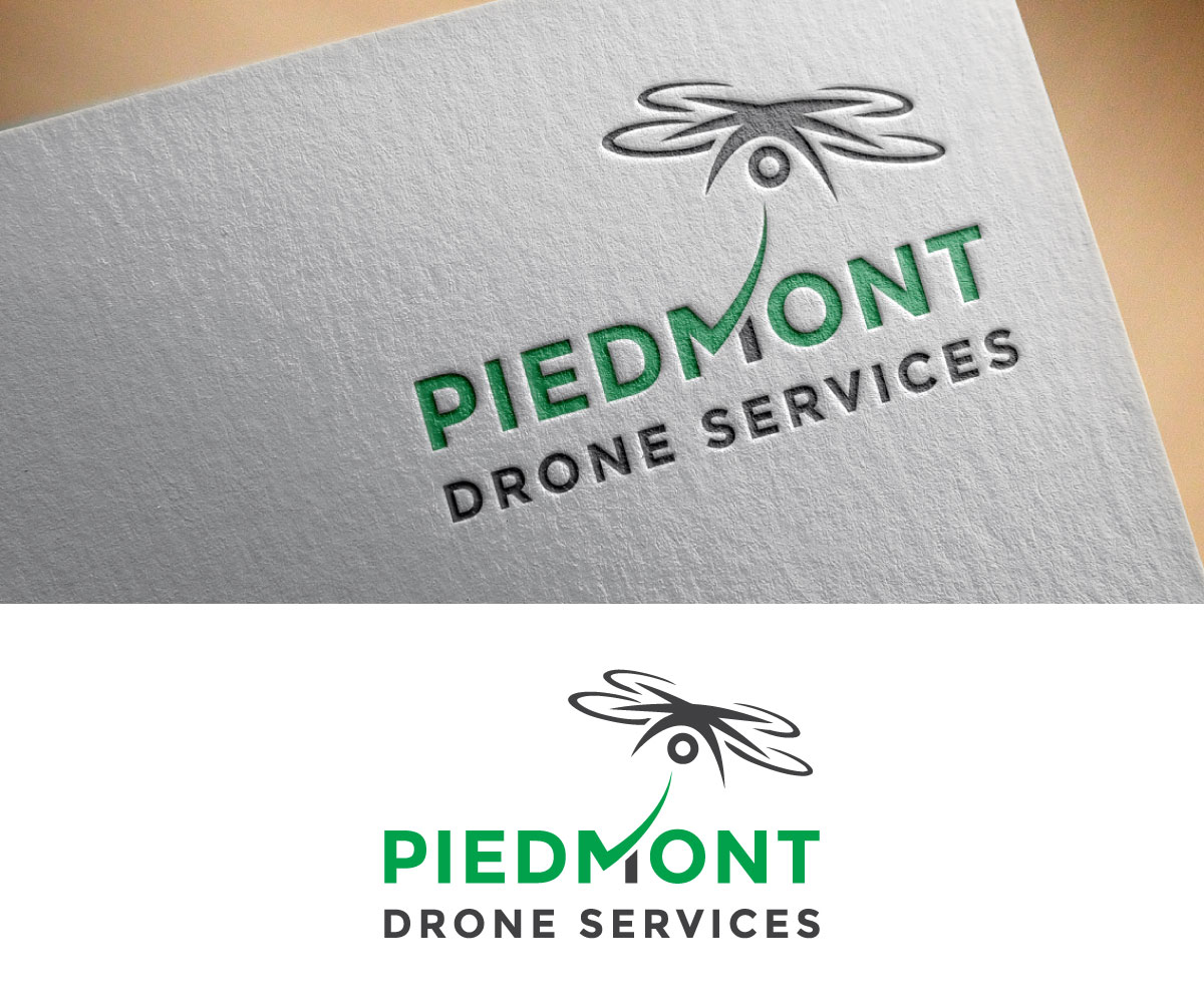 Modern, Masculine, Drone Logo Design for Piedmont Drone Services by ...
