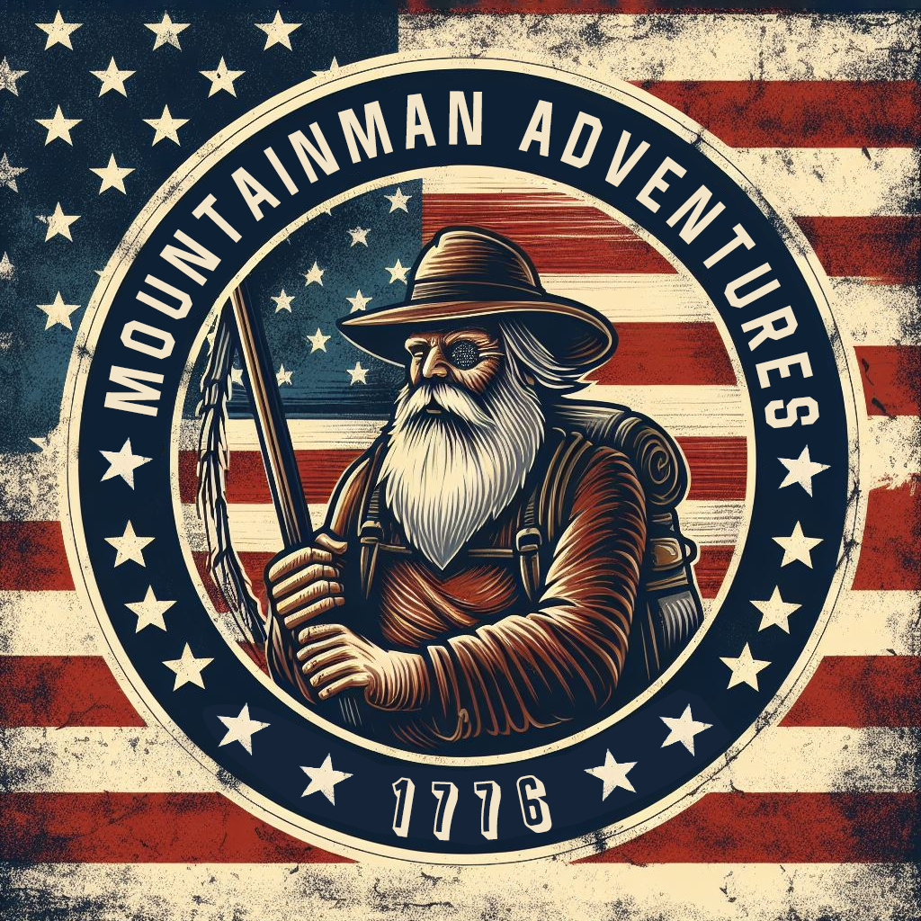 Logo Design for Mountainman Adventures 1776 ( with small full color ...