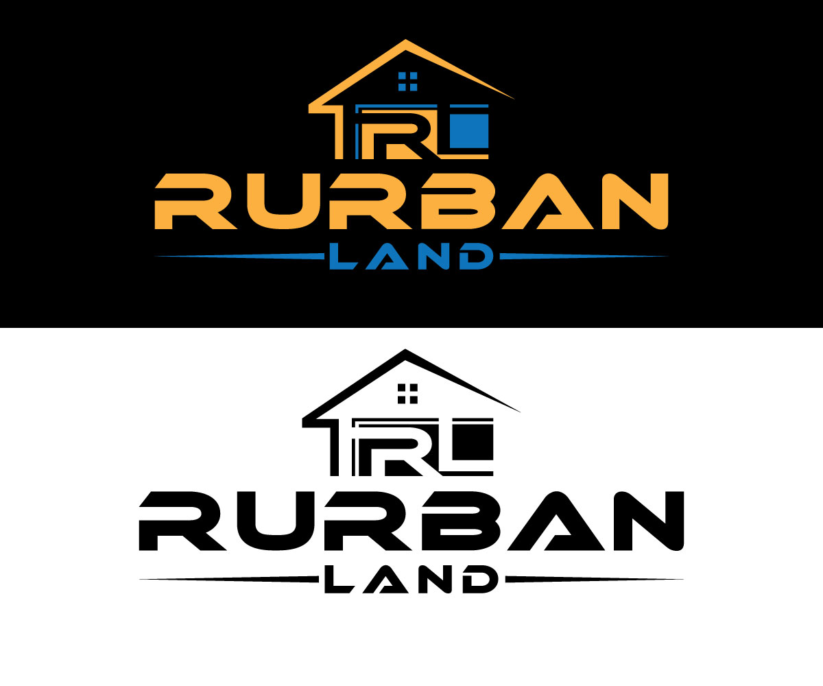 Modern, Playful, Real Estate - Raw Vacant Land Logo Design for Rurban ...
