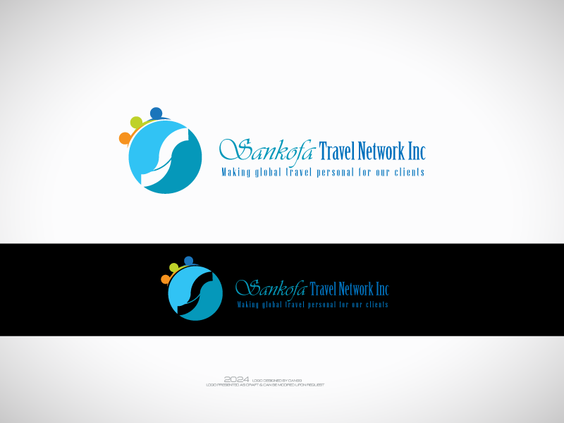 Bold, Modern, Corporate and institutional global travel management Logo ...