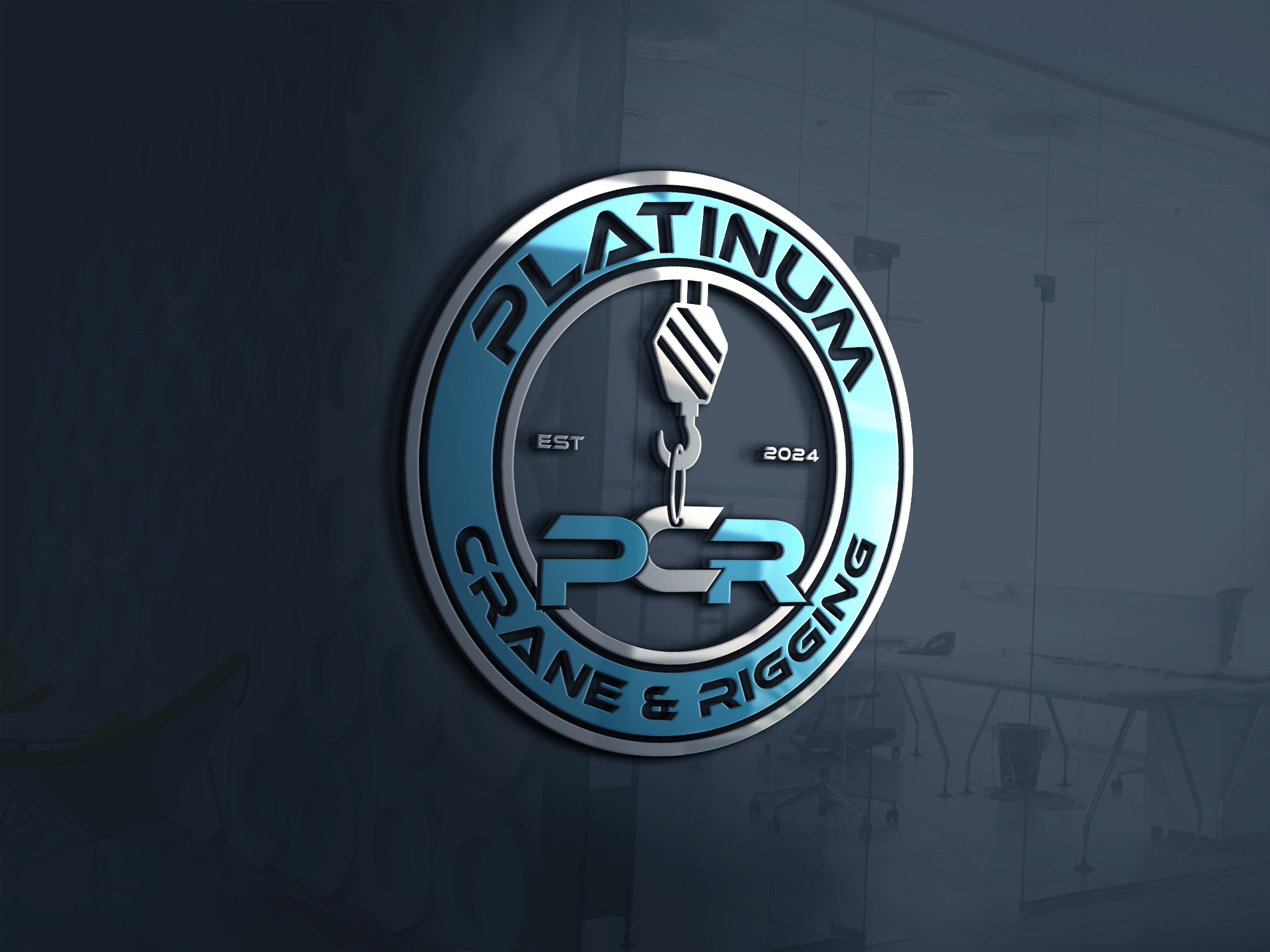 Logo Design for Platinum Crane & Rigging by Mk_Graphix | Design #32573041