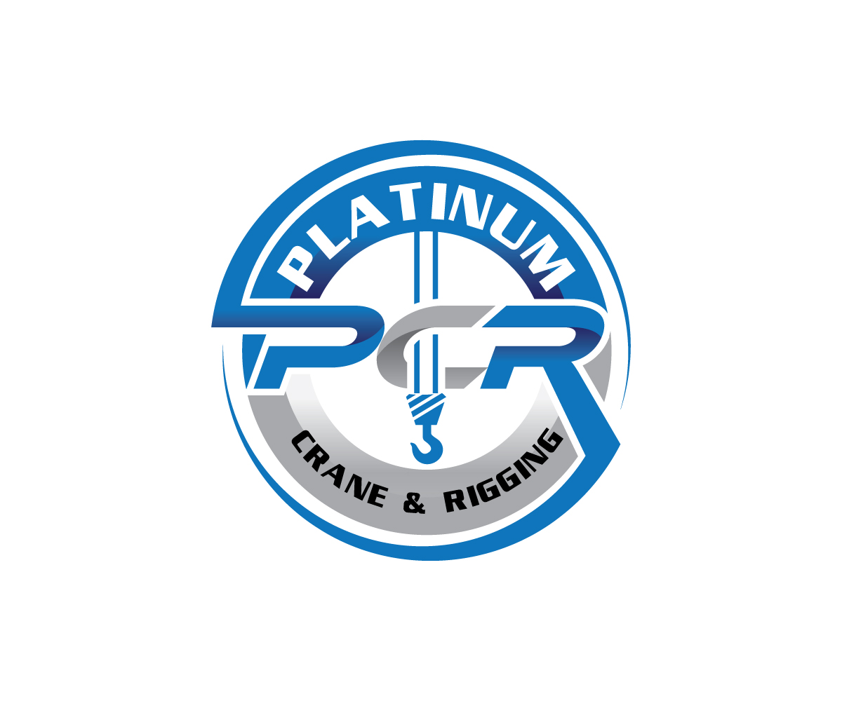 Logo Design for Platinum Crane & Rigging by TrisDesign | Design #32612512