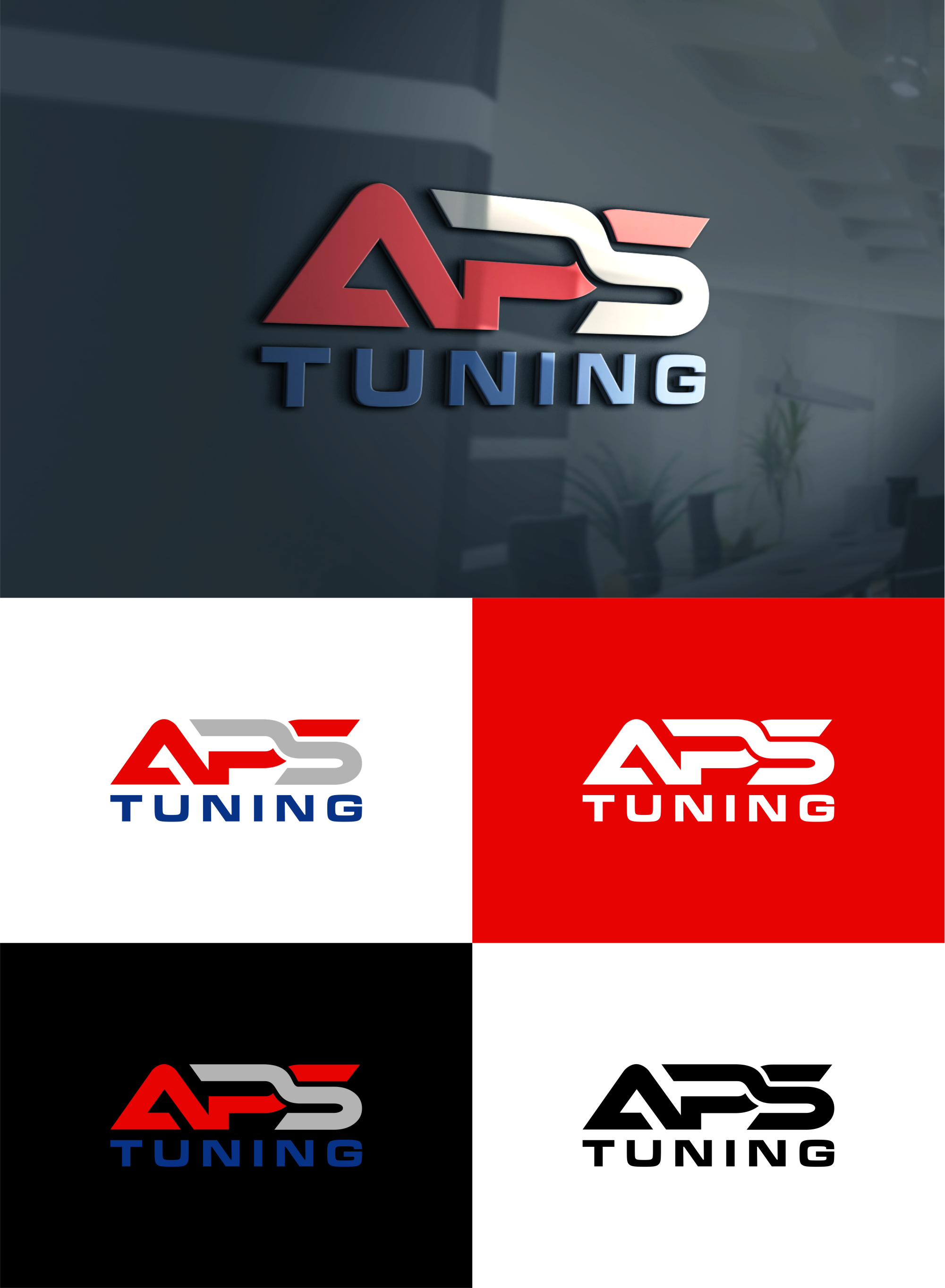 Elegant, Modern, Automotive tuning Logo Design for APS Tuning by Noekha ...