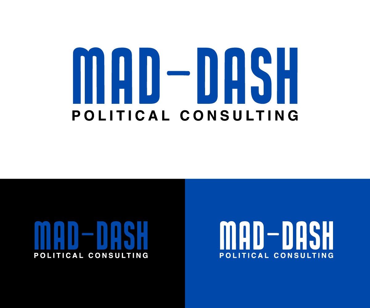 Logo Design for Mad-Dash Political Consulting by DesignMaker 2 | Design #32576995