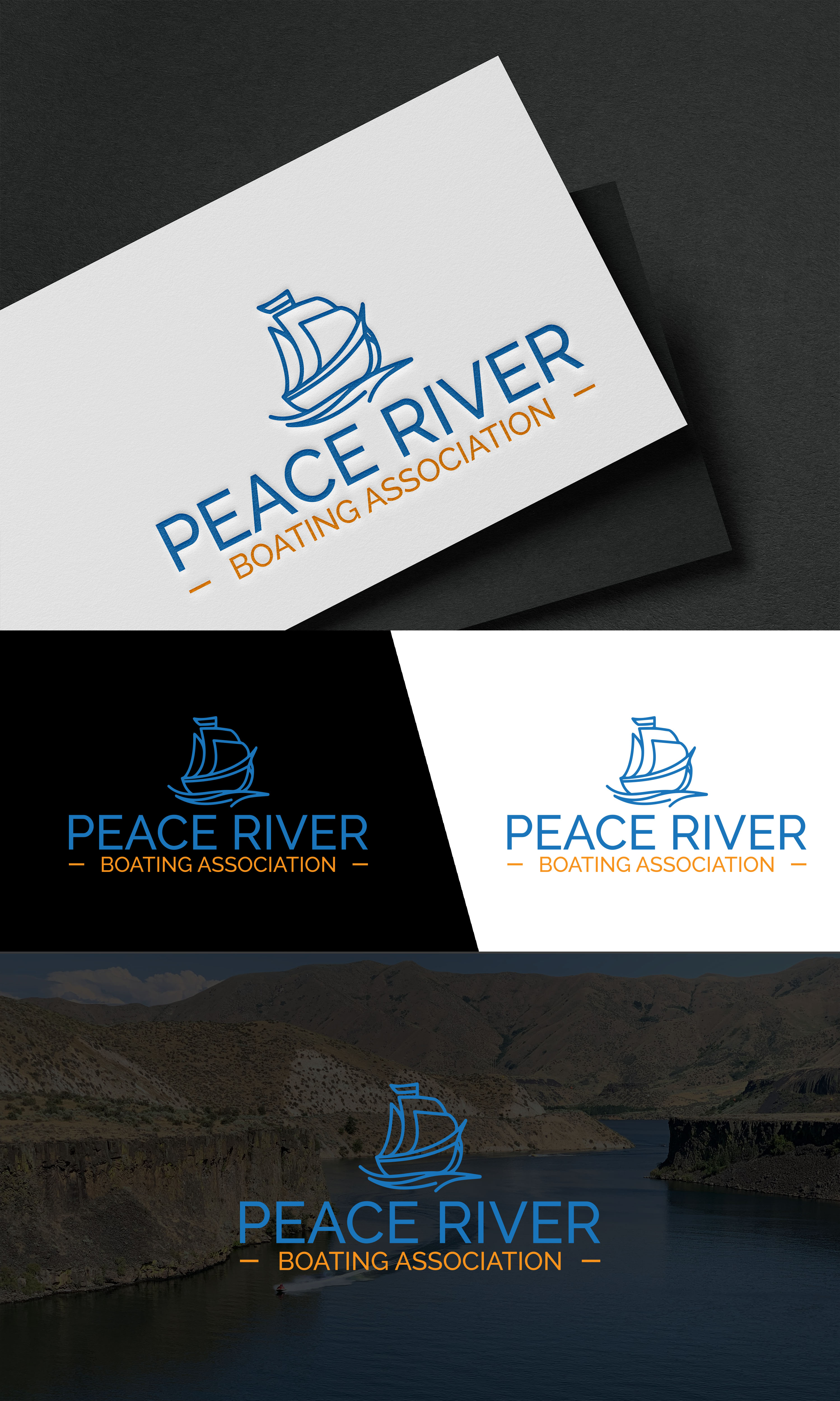 Playful, Modern, tourism Logo Design for Peace River Boating ...