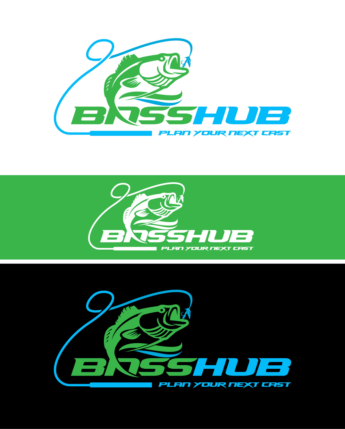 Masculine, Upmarket, Fishing Logo Design for Plan your next cast by Mk_Graphix | Design #32592533