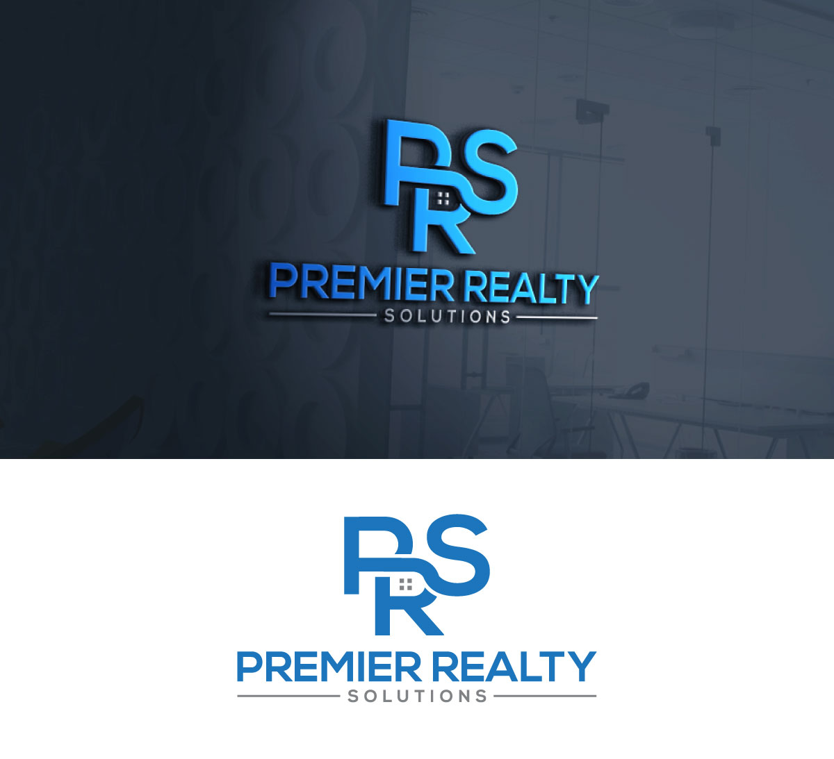 Professional, Elegant, Real Estate Logo Design for Premier Realty ...