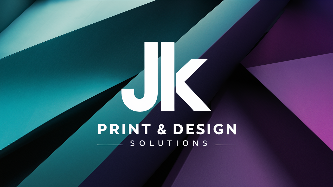 Modern, Professional Logo Design for JK Print & Design Solutions by ...