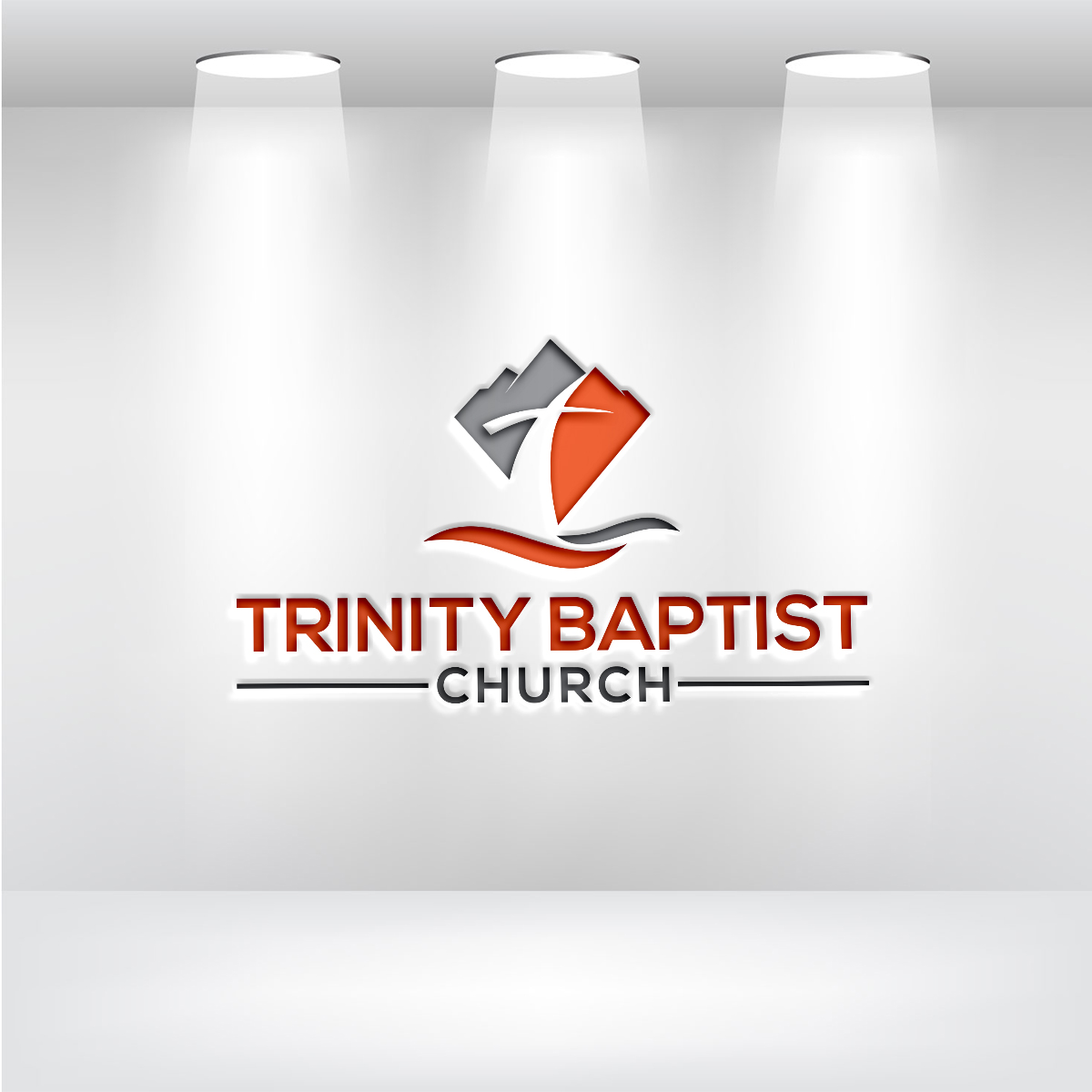 Logo Design for Trinity Baptist Church by Old Designer | Design #32605822