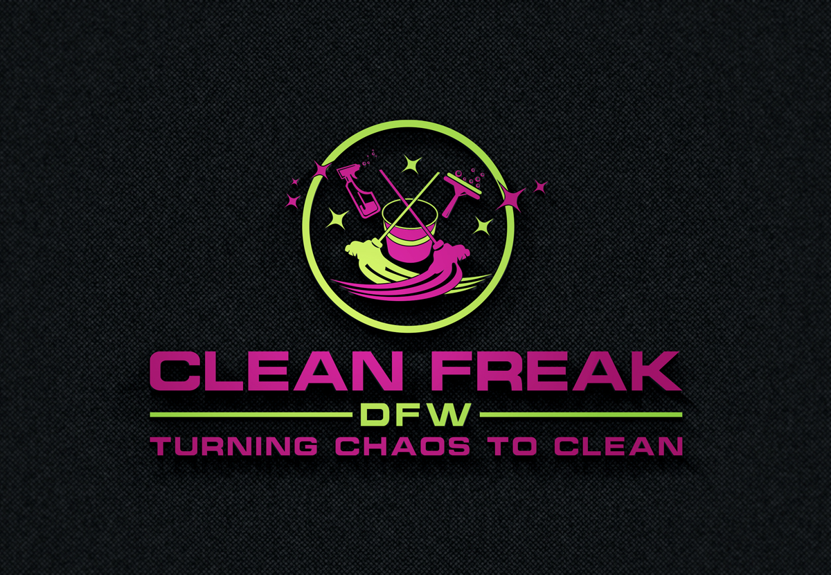 Modern, Playful, home cleaning Logo Design for Clean Freak DFW ...